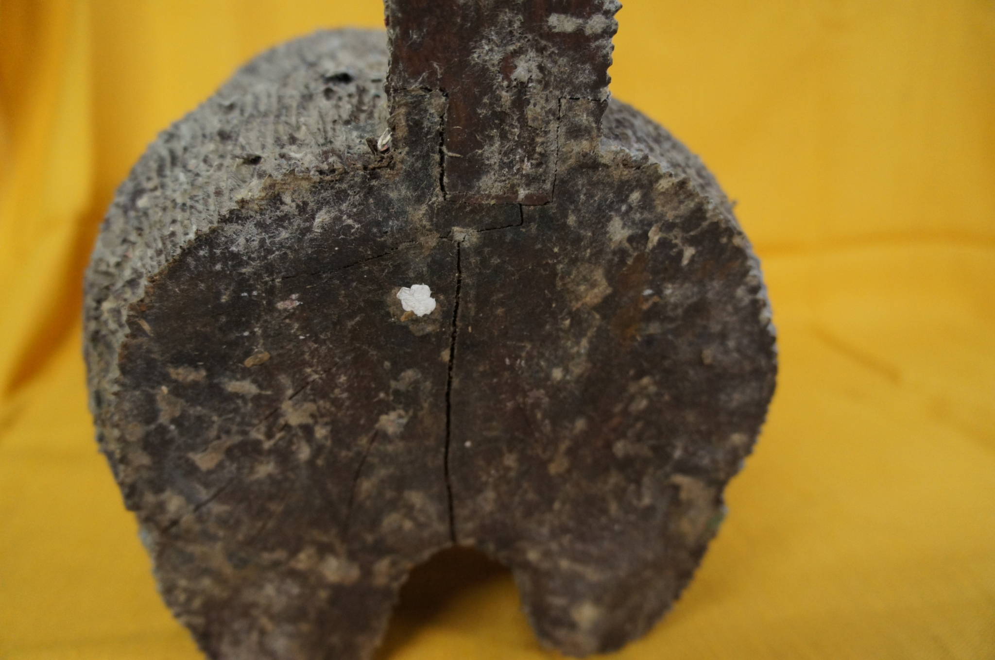 Hand Carved Wood Marmot with Papier Mache Finish