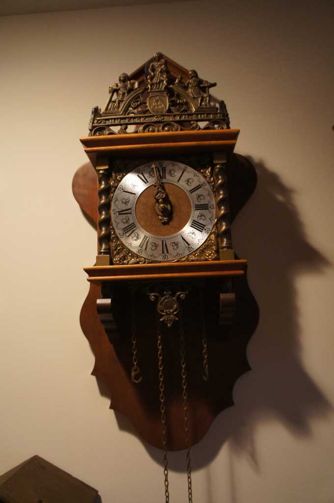 Brass Atlas Clock Germany