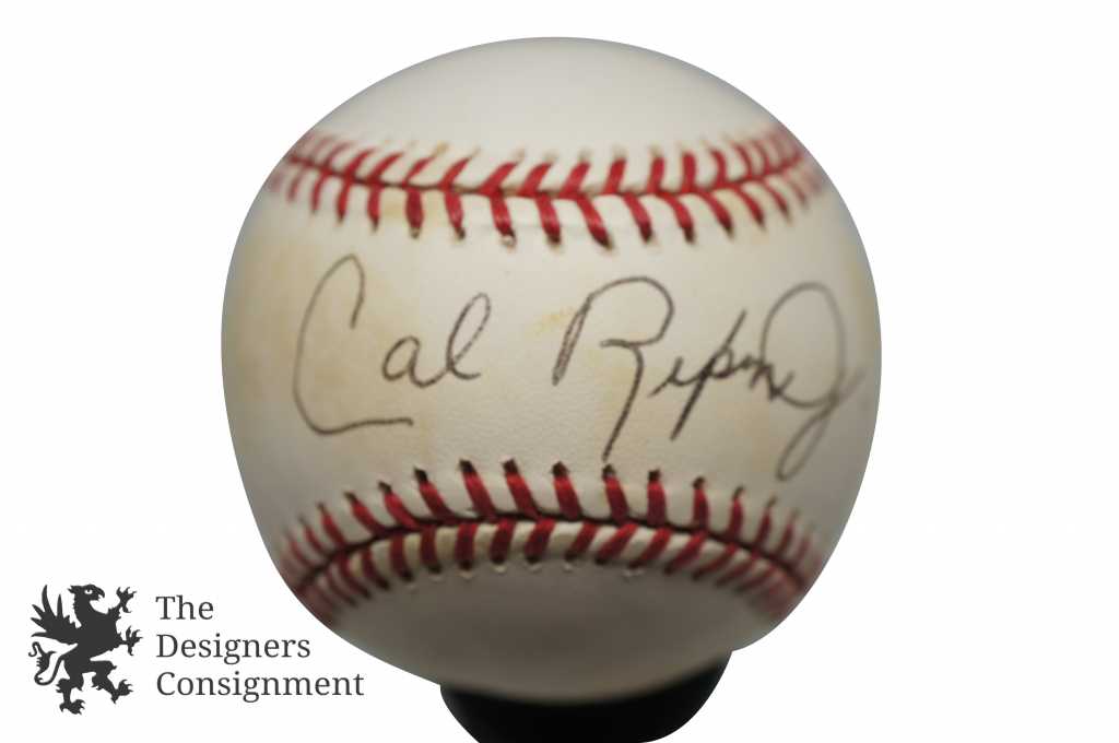 FAKE Cal Ripkin Junior Autographed Baseball American League MLB ...