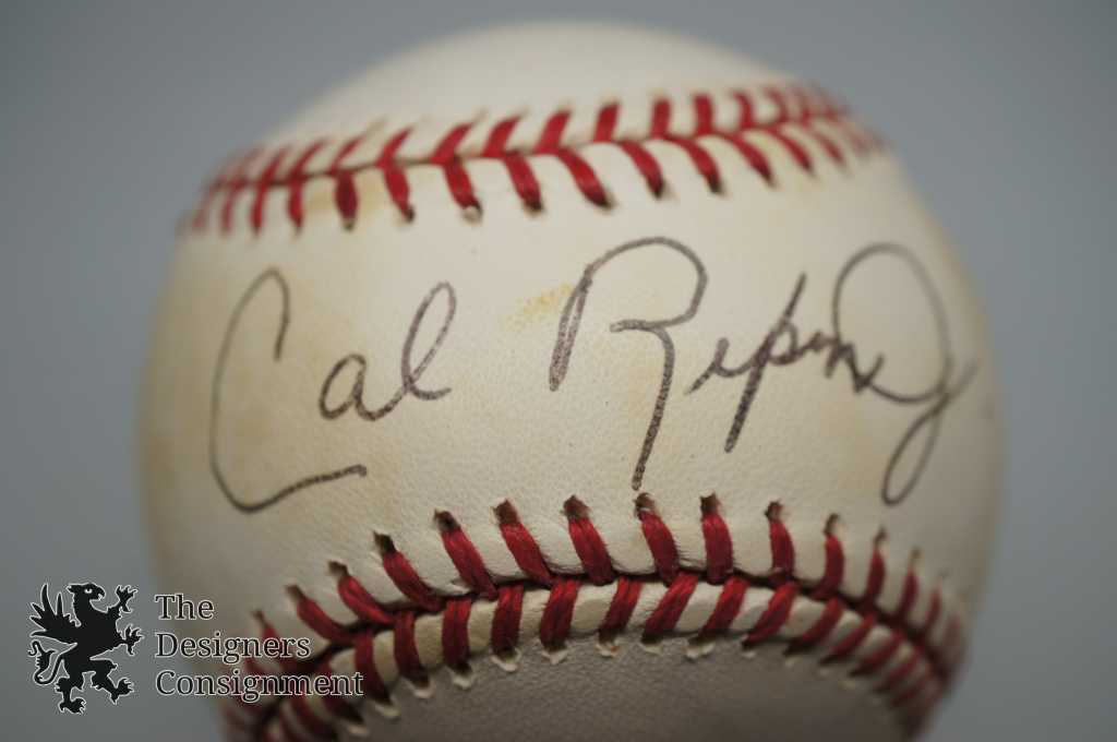 FAKE Cal Ripkin Junior Autographed Baseball American League MLB ...