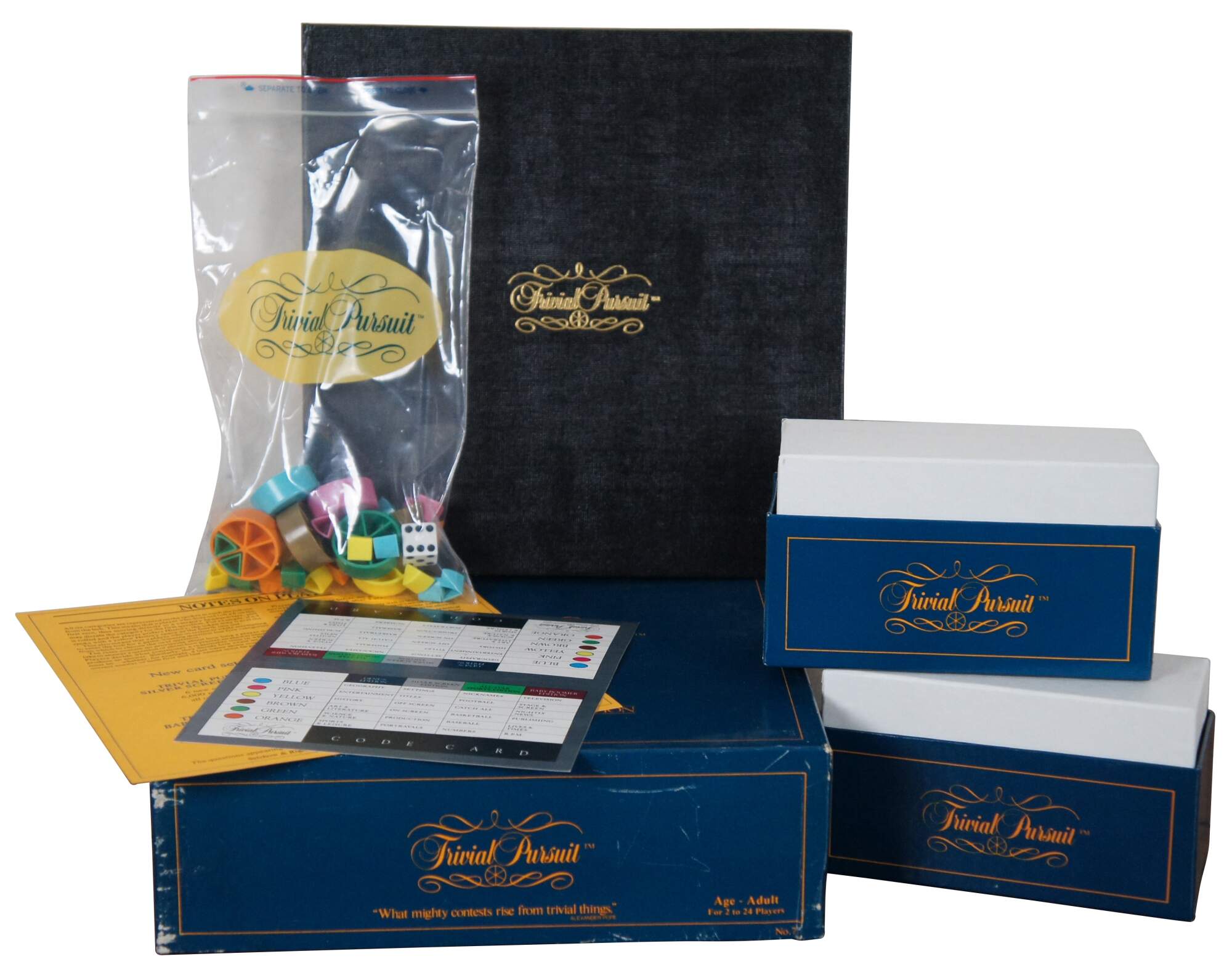 1981 Trivial Pursuit Master Game Genus Edition Horn Abbott Trivia 1981-trivial-pursuit-master-game-genus-edition-horn-abbott-trivia