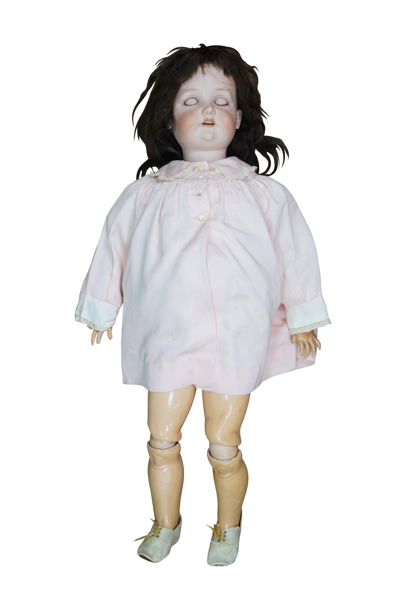 Antique German Armand Marseille Jointed Sleepy Eye 390 Composite Bisque ...