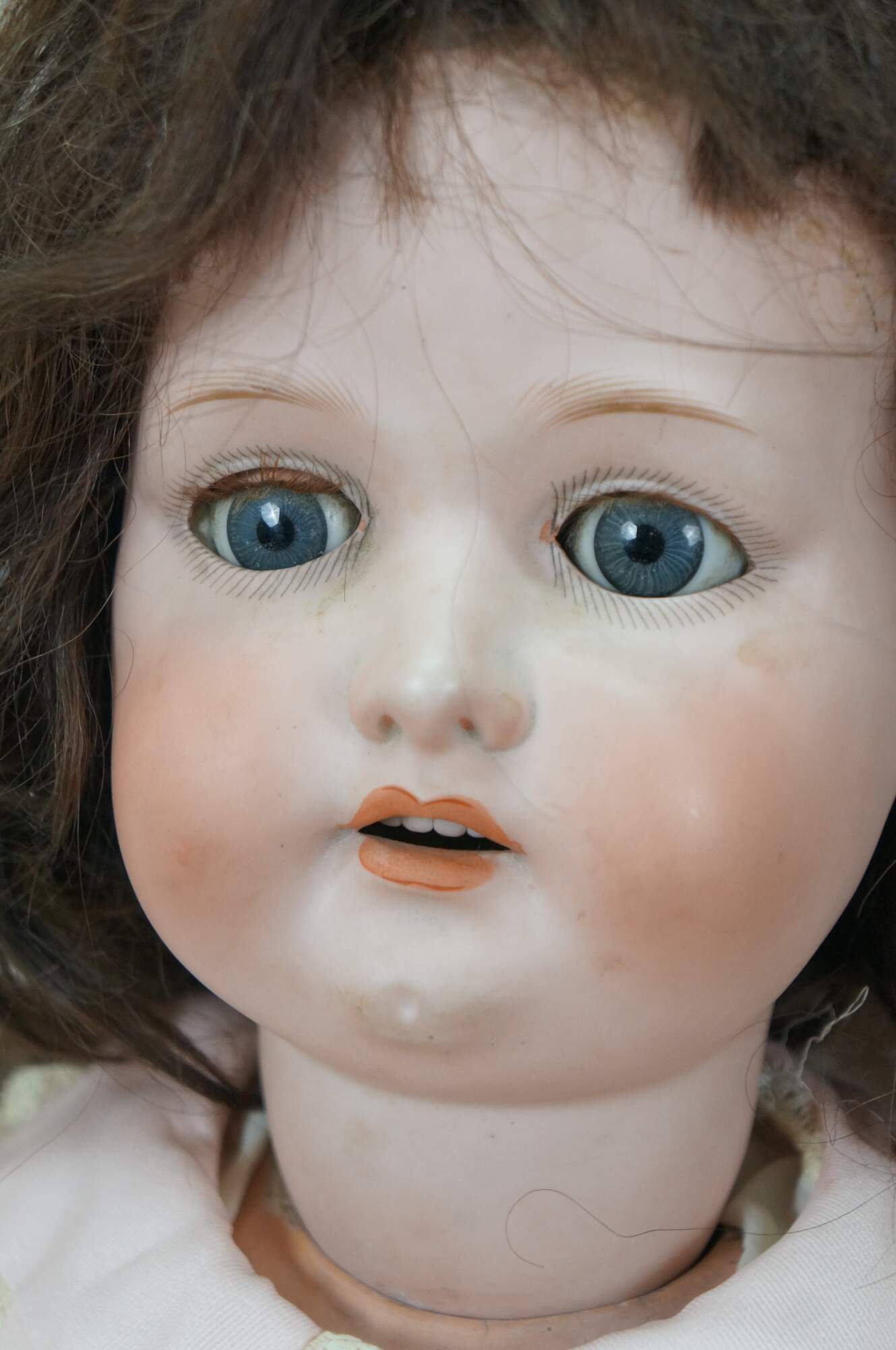 Antique German Armand Marseille Jointed Sleepy Eye 390 Composite Bisque ...