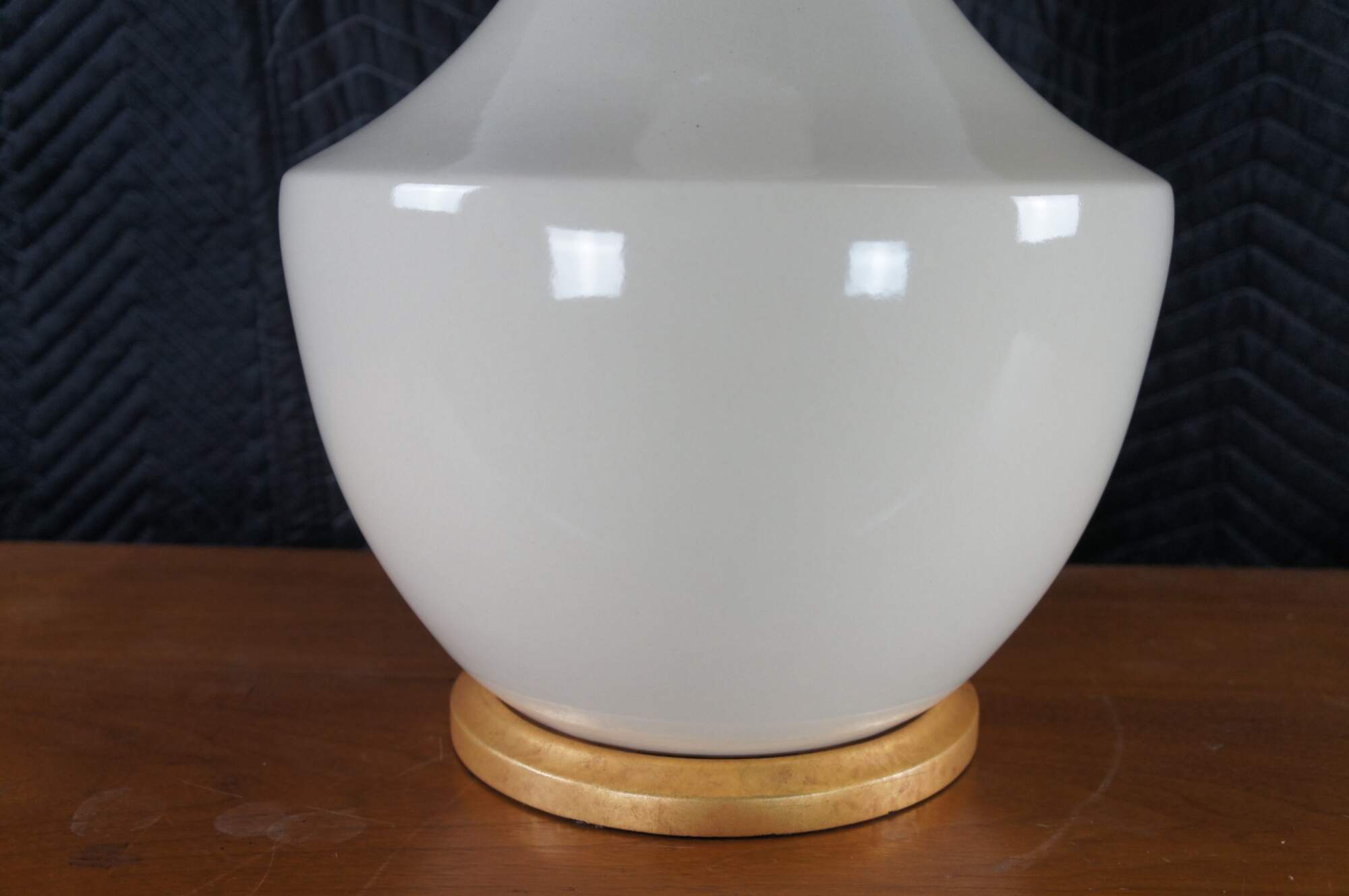 2 Visual Comfort Signature Lambay Coconut Ceramic Table Lamps Boho Chic ...